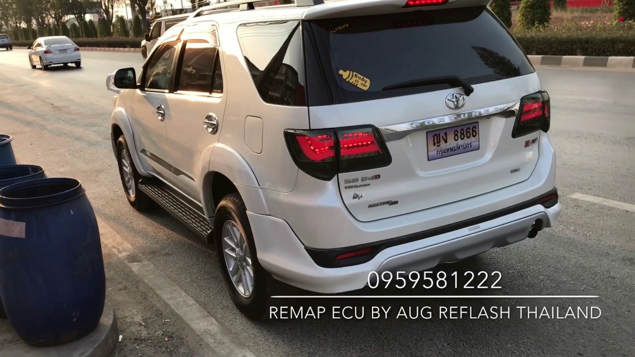 Remap Ecu Fortuner 3.0AT - YouTube