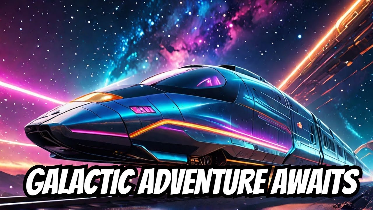 Galaxy Space 3D Train: through the STARS 2024! - YouTube