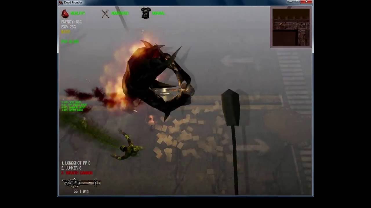 Dead Frontier: Flaming Black Titan - YouTube