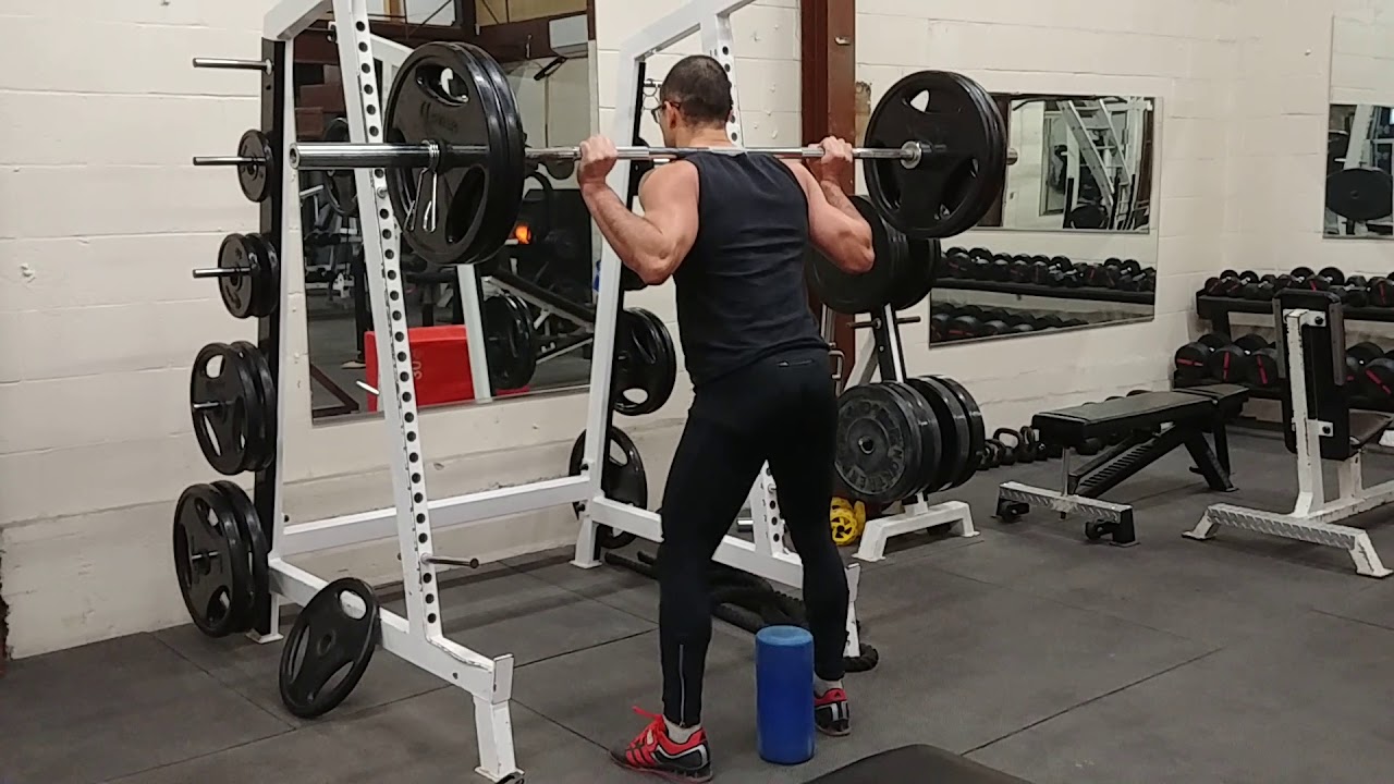 50 reps at 225lbs squat - YouTube
