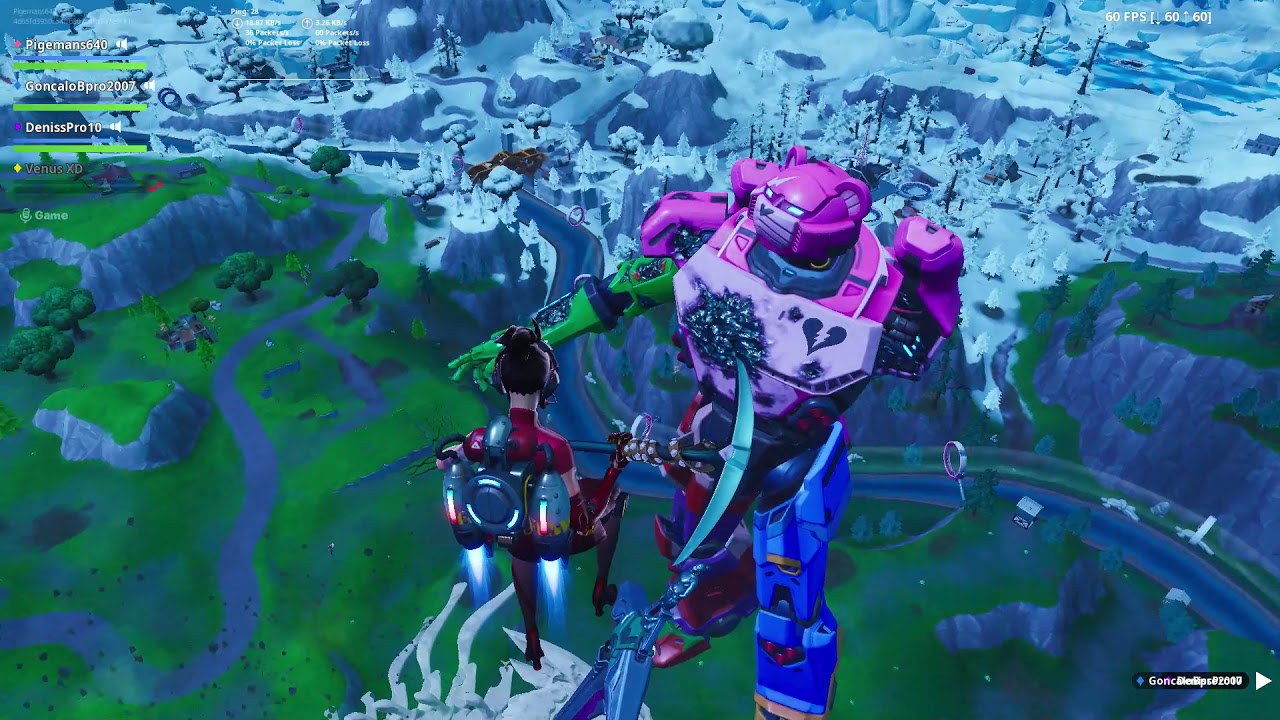 Fortnite EVENT ROBOT VS MONSTER - YouTube