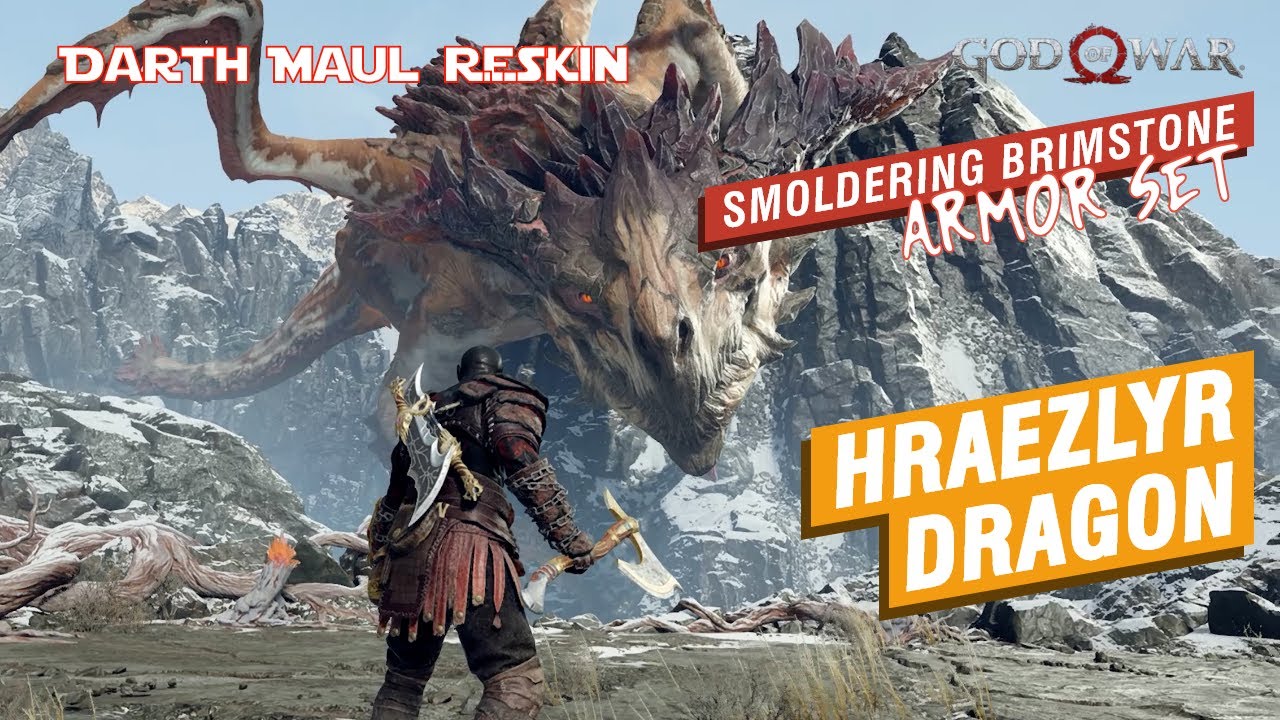 God of War Hraezlyr Boss Fight | GMGOW | Smoldering Brimstone Armor Set ...