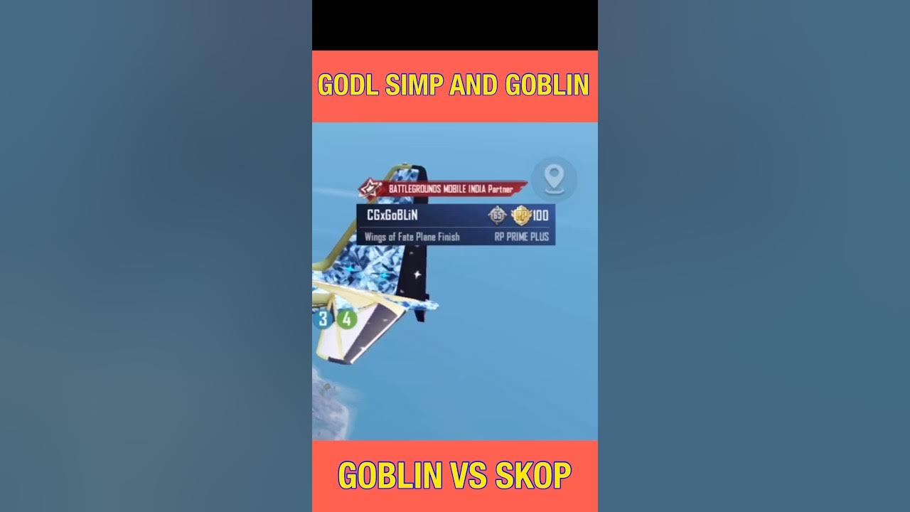 CGxGOBLIN and GodLSimpp VS SKOP | Streamers full squad vs me who will win ? #bgmi - YouTube