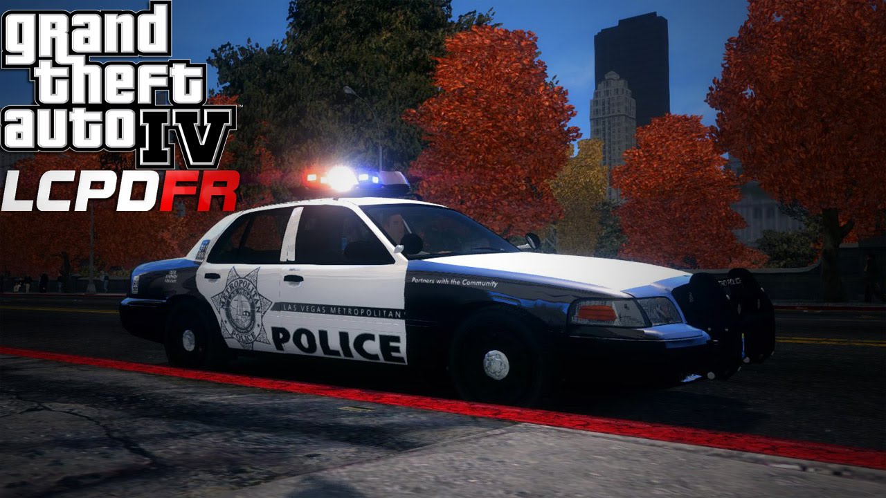 GTA IV LCPDFR 1.1 Day 94 LVMPD Ford Crown Victoria Patrol - YouTube