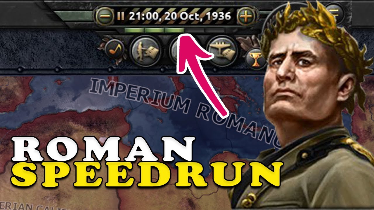 This is how you form the Roman Empire in 1936 - Hoi4 Italy Speedrun ...