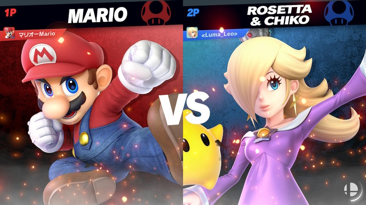 Super Smash Bros Ultimate MarioRyu (Mario) vs Luma_Leo (Rosetta & Chiko ...
