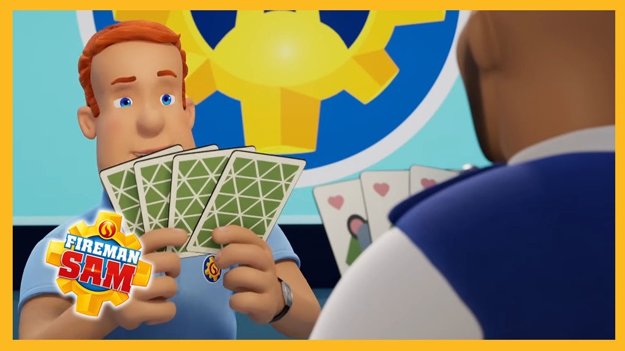 Sam plays his cards right 🔥 Fireman Sam New Videos - YouTube