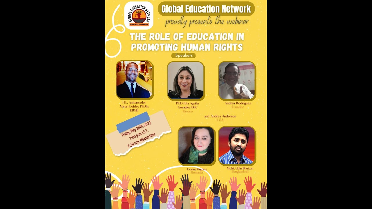 International webinar on "The role of Education in Promoting Human ...