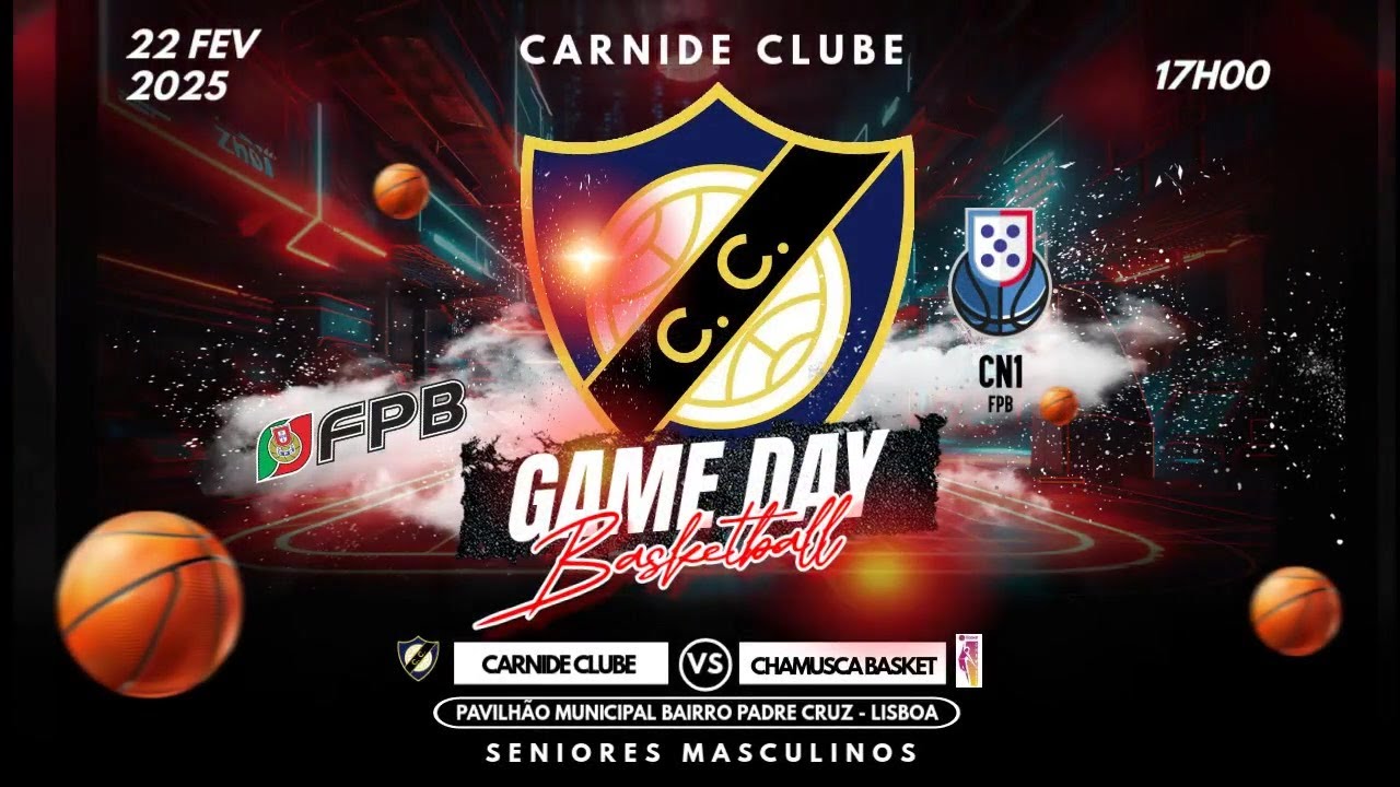 Carnide Clube x Chamusca Basket - YouTube