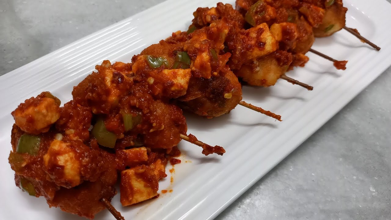 BILKUL NEW RECIPE ||VEG CHILLI MINI KEBAB ||‎@cookingngardening - YouTube