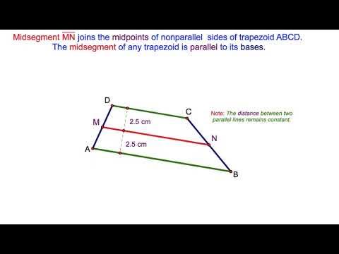 The Midsegment of a Trapezoid@geneeyshinskiy1068 - YouTube