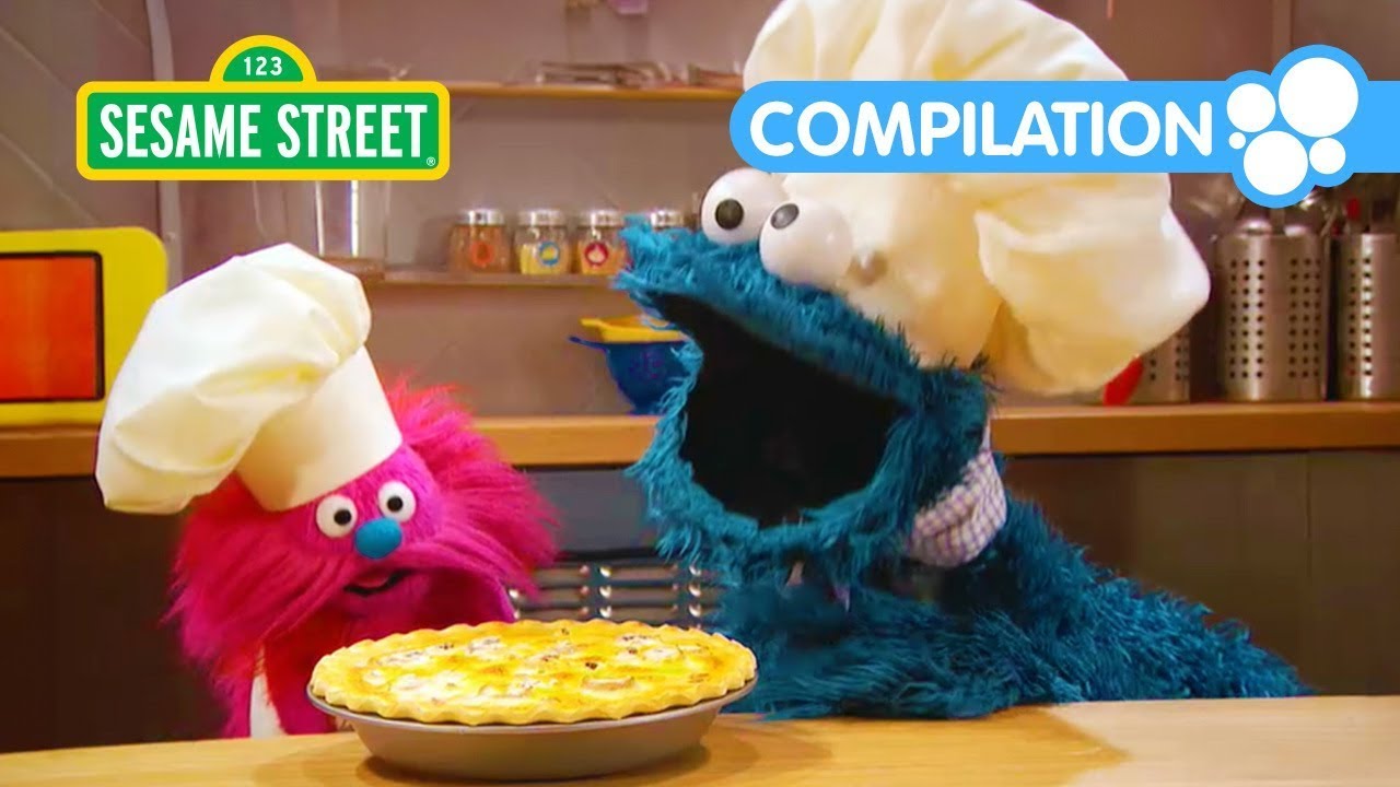 Sesame Street: Let's Make Pies with Cookie Monster & Abby | Recipes for ...
