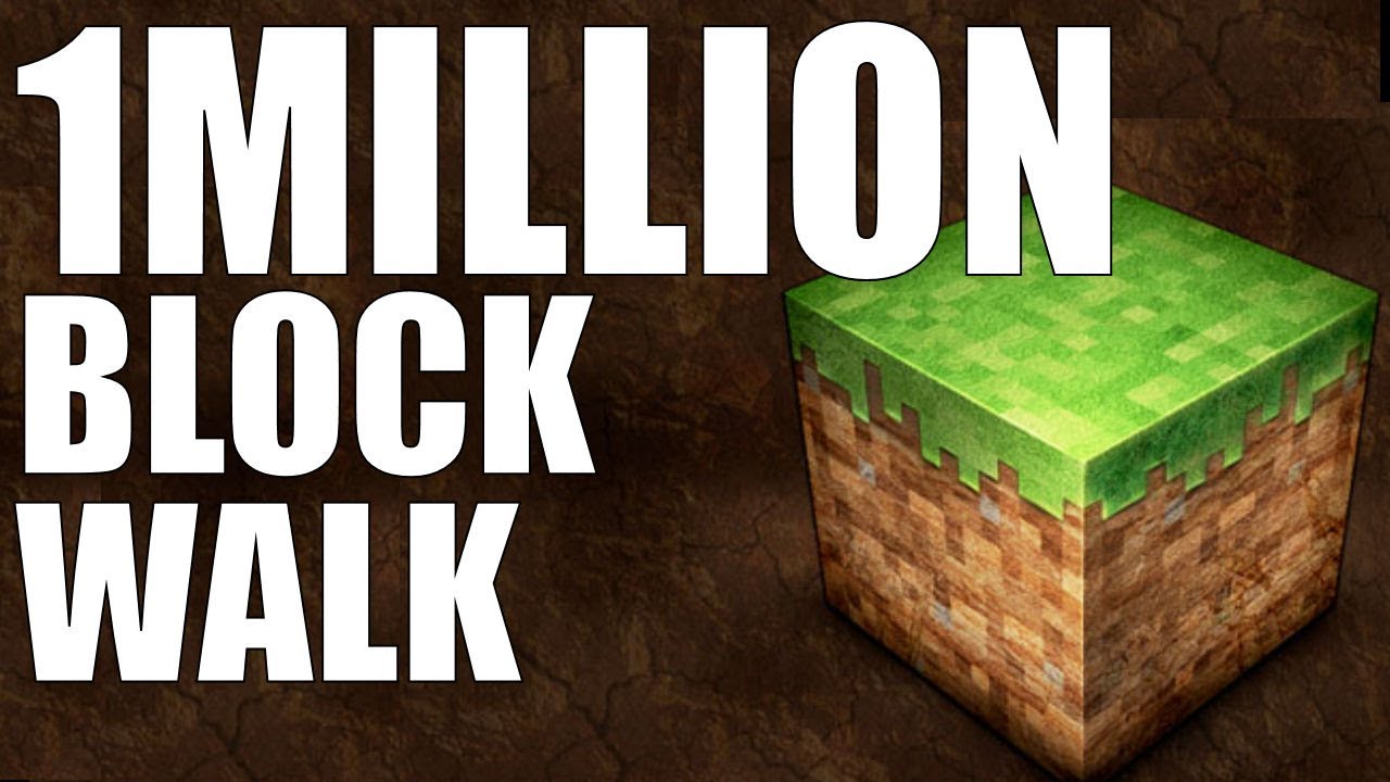 Minecraft - 1 Million Block Walk - EP 3 - YouTube