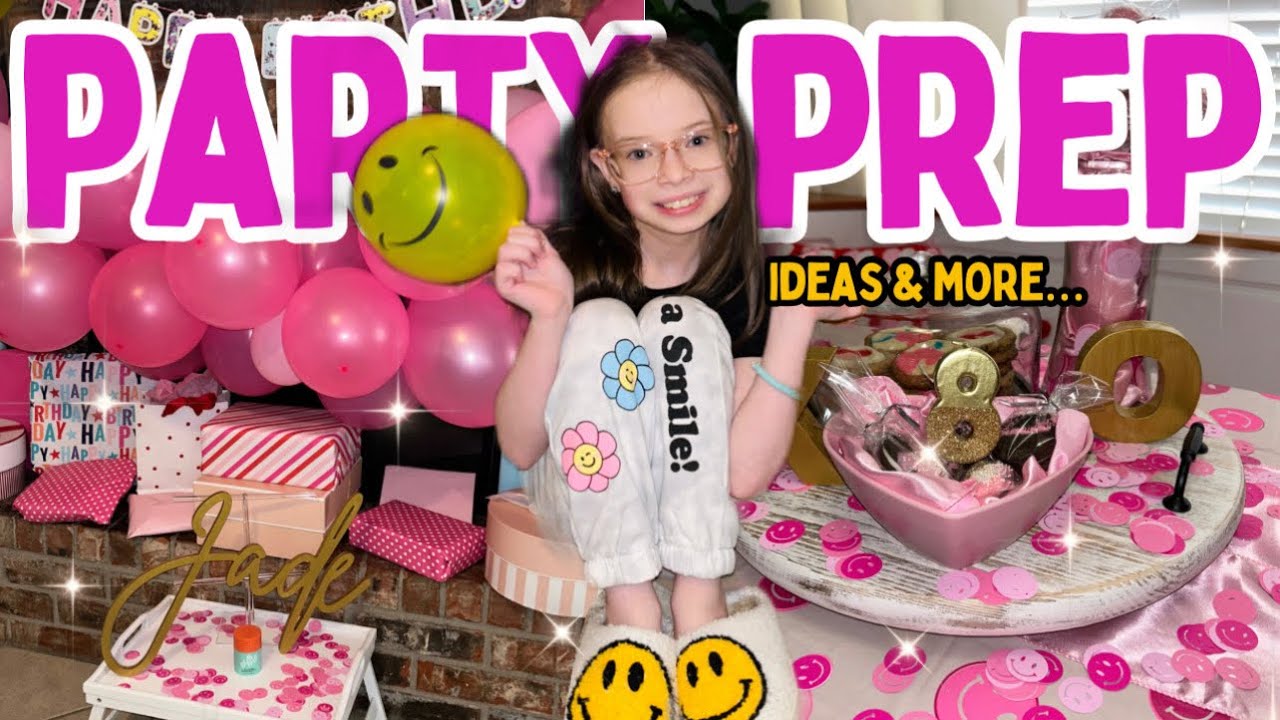 PREPPY PARTY PREP IDEAS AT HOME ️ (gift ideas!) - YouTube