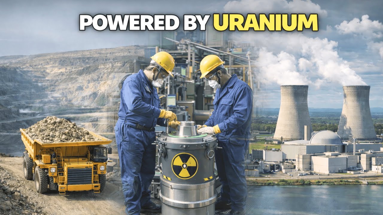 How Enriched URANIUM Is MADE ☢️ | From Ore to Nuclear Fuel - YouTube