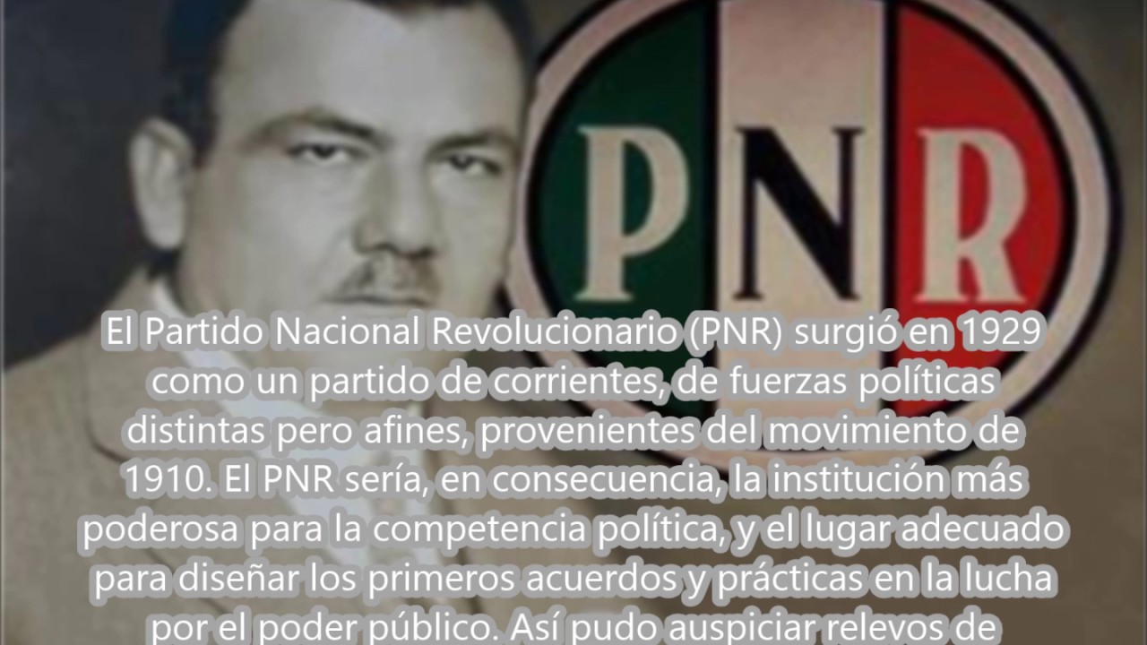 La creación del PNR hasta el 2000 - YouTube