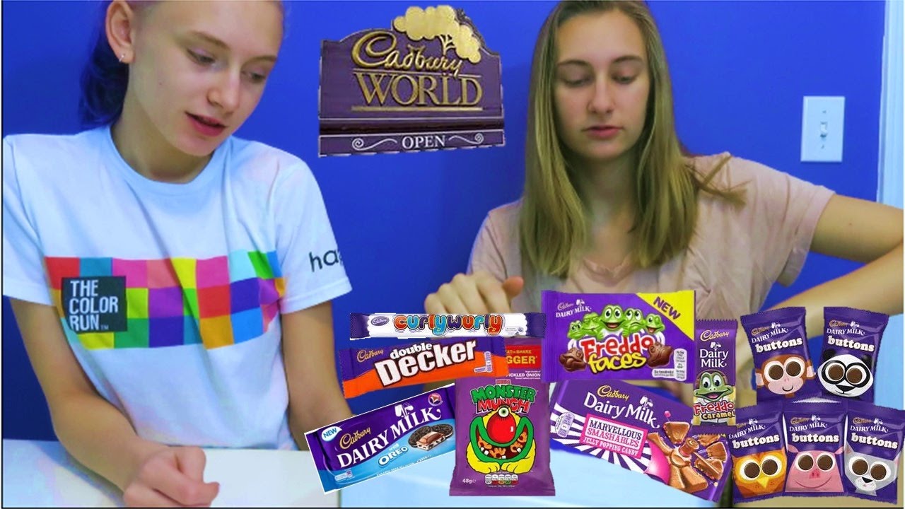Kids Trying Chocolate for the First Time from Cadbury World - YouTube