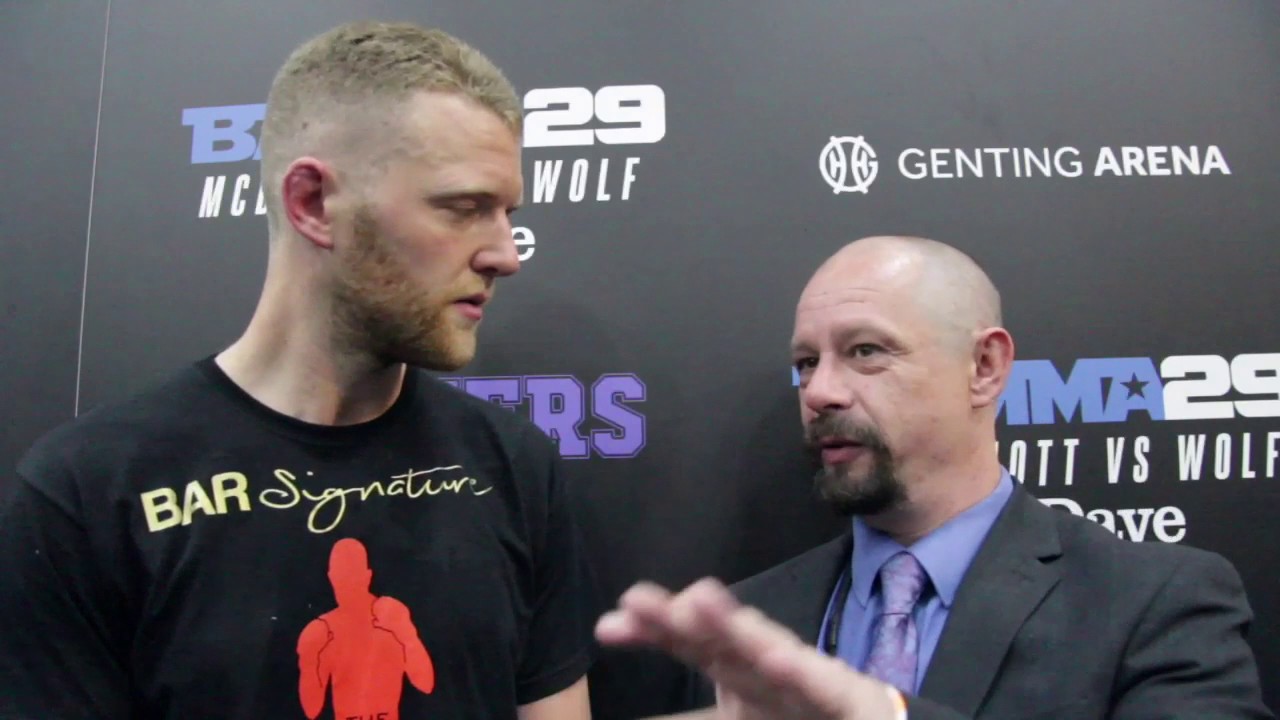 Post-Fight Interview with Tim Barnett at BAMMA 29 - YouTube