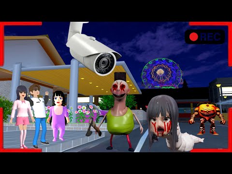Panicked CCTV Recorded HAMOOD HABIBI'S Ghost In Front of the House😱| Sakura School Simulator Horror