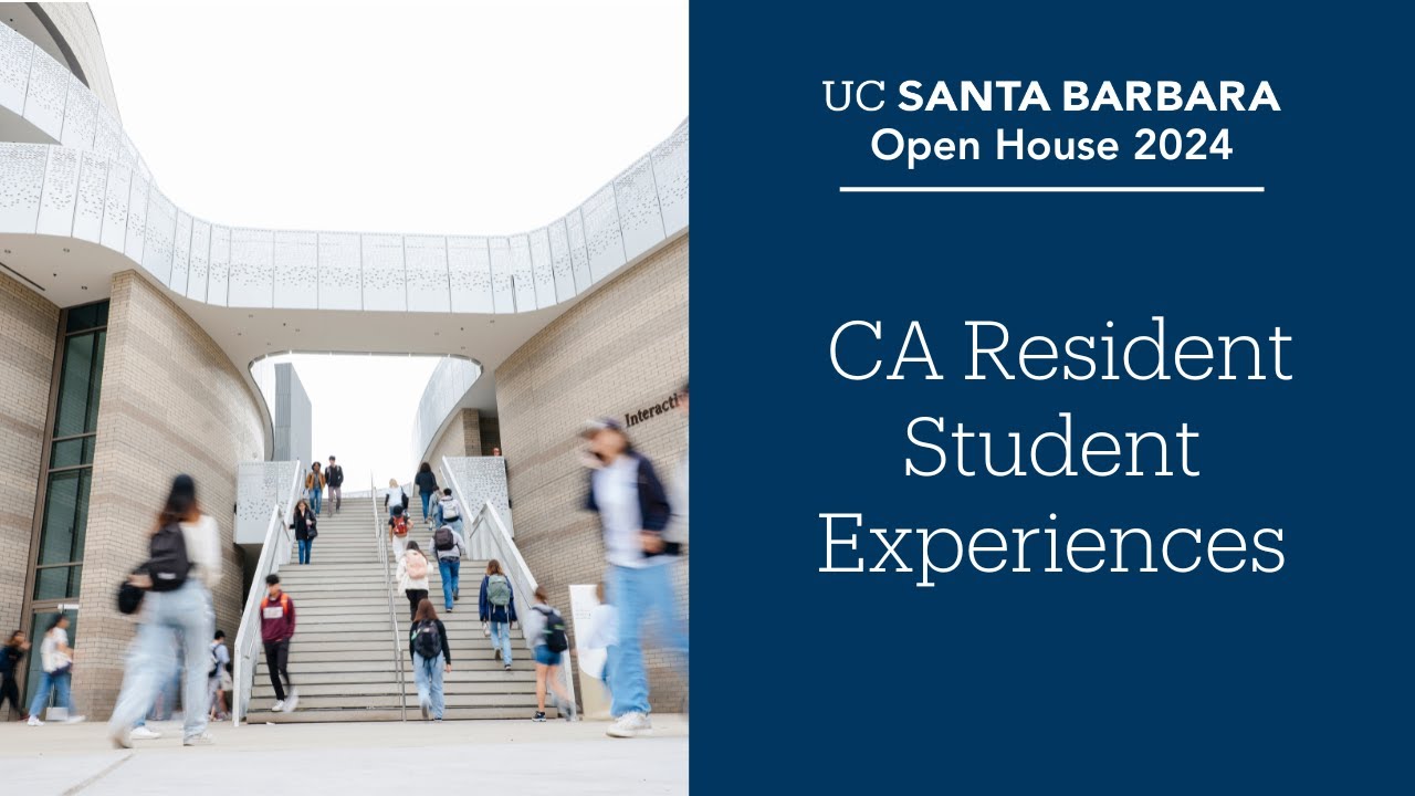 CA Resident Student Experiences - YouTube