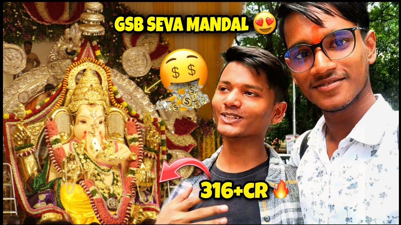 THE RICHEST GANPATI OF MUMBAI | GSB Seva Mandal Matunga | Ganesh Utsav ...
