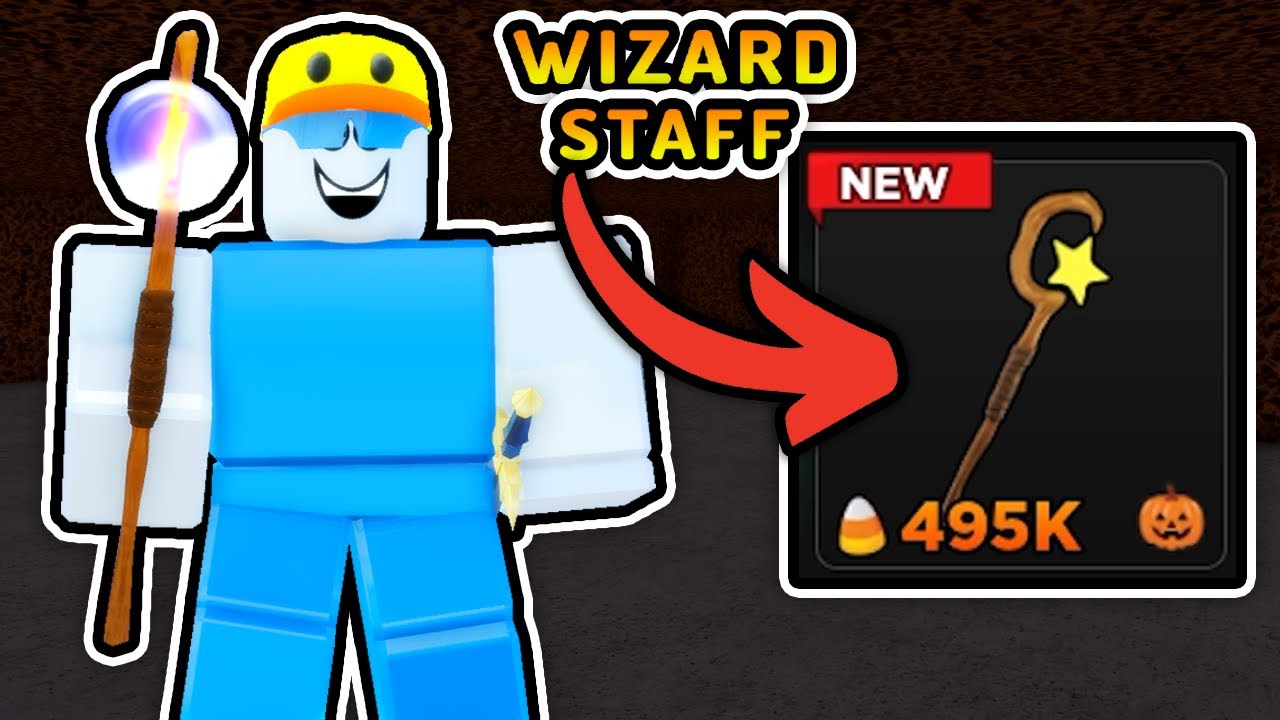 SHOWCASING THE WIZARD STAFF IN ROBLOX FLAG WARS! - YouTube