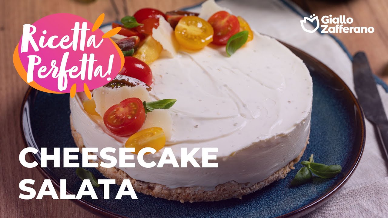 CHEESECAKE SALATA...super fresca e colorata!💚😍🌺 - YouTube