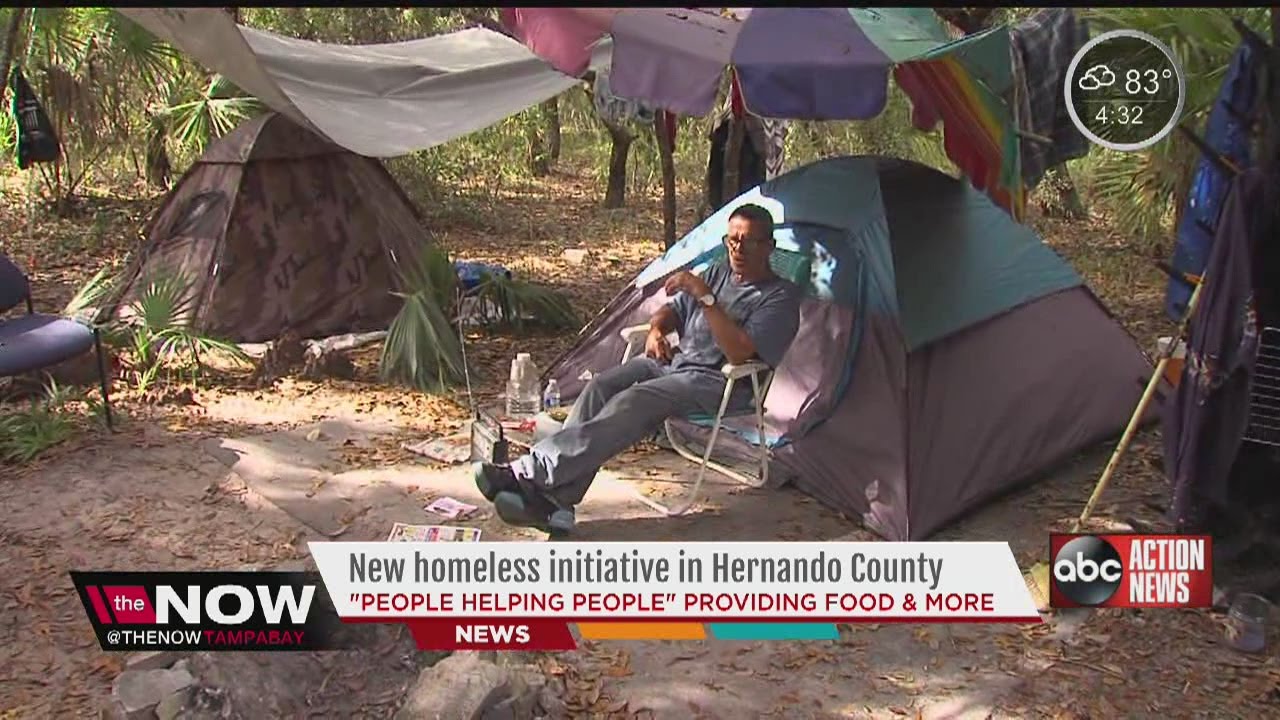 New homeless initiative helping hundreds in Hernando County - YouTube