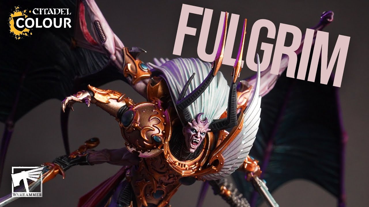 Painting Fulgrim, Primarch of the Emperor’s Children in All His ...