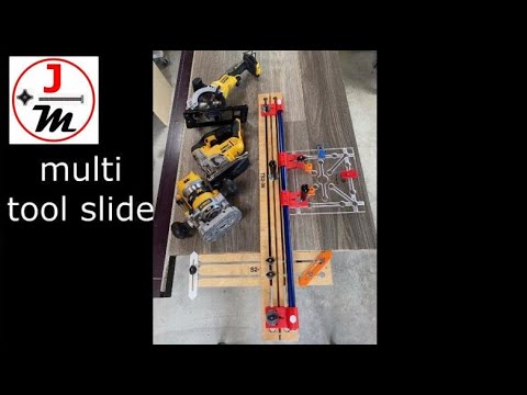 Multi Tool Sliding Guide. #woodworking #jigs #fixtures #tools #projects ...