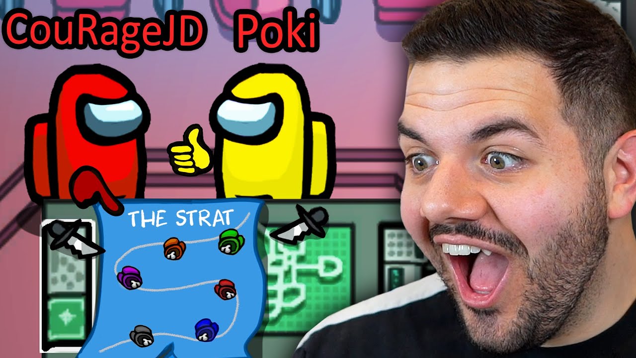 4000 IQ SECRET Impostor strategy TO WIN on Among Us... - YouTube