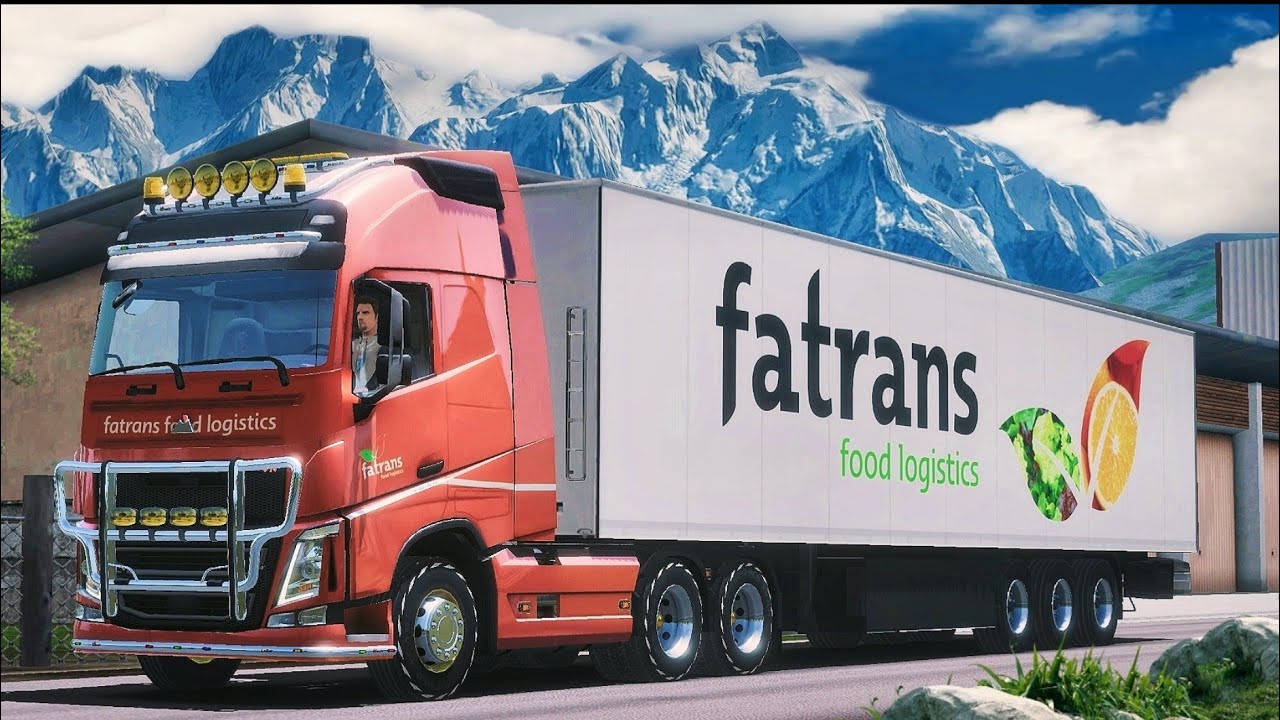 Truckers of Europe 3 🫣🔥 New container Fatrans food logistics Delivery ...