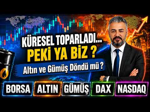 Enflasyon Verisi Öncesi Satış Devam Etti | Tüm Gözler Petrolde..| #borsa #altın #gümüş #dax #nasdaq