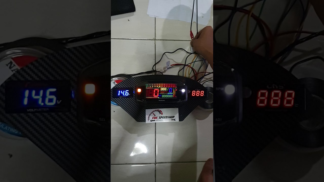 Speedometer gsx 150 pnp ninja rr dan ss atau r - YouTube
