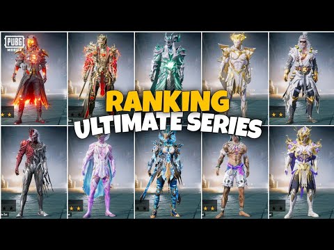 PUBG MOBILE | RANKING ALL ULTIMATE SUITS - YouTube