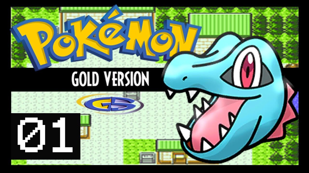 Pokemon Gold Version Walkthrough - New Bark Town - YouTube