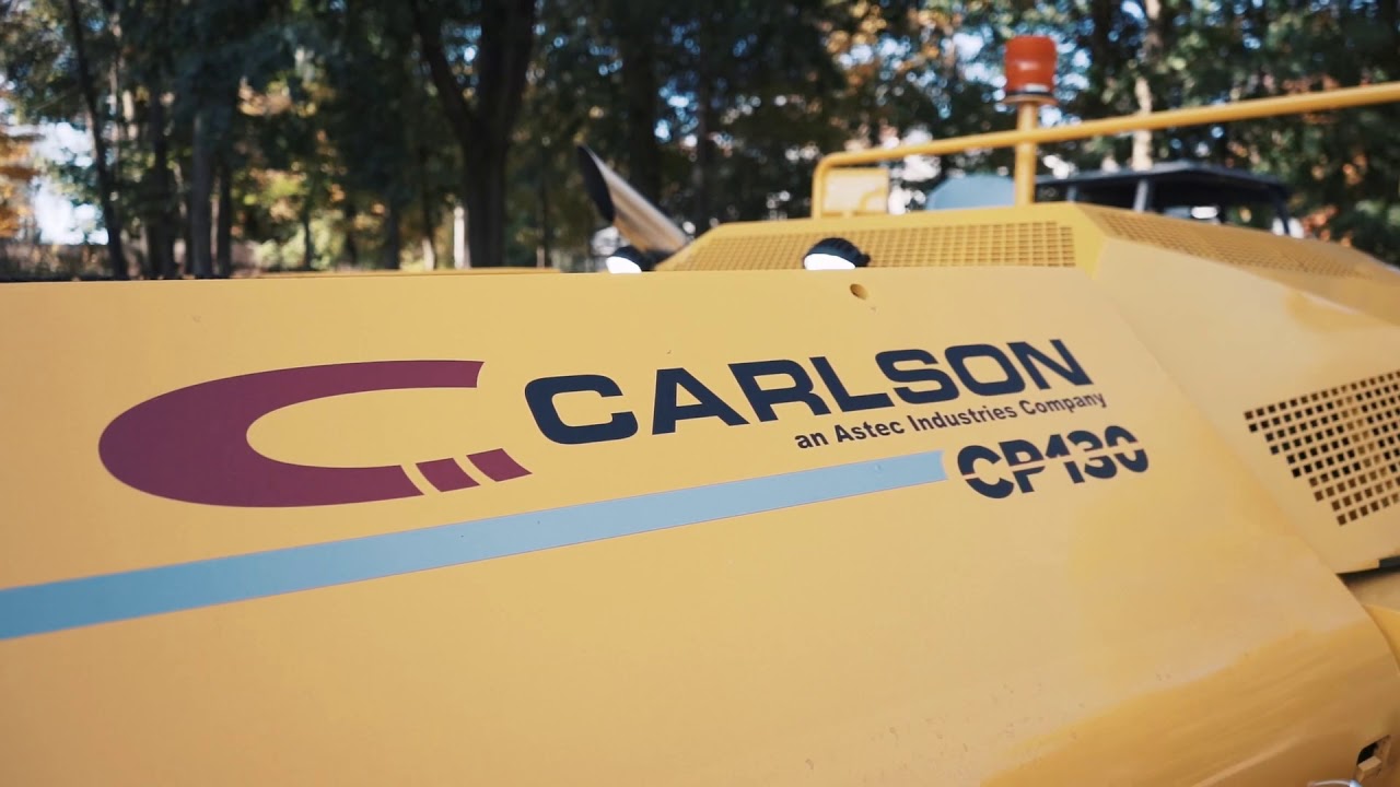 Carlson CP-130 Demo Day 1 - AMERICAN PAVEMENT - YouTube