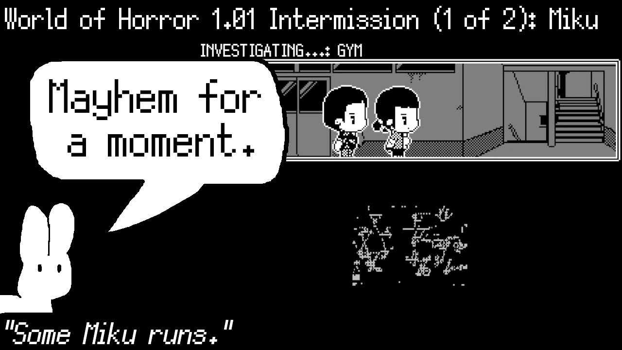 World of Horror 1.01 Intermission (1 of 2): Miku - YouTube
