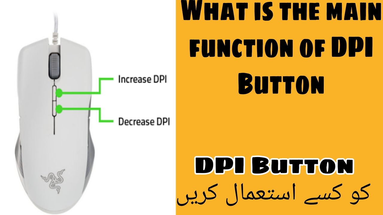 What is DPI | How do I change mouse sensitivity (DPI)? |Main Function ...