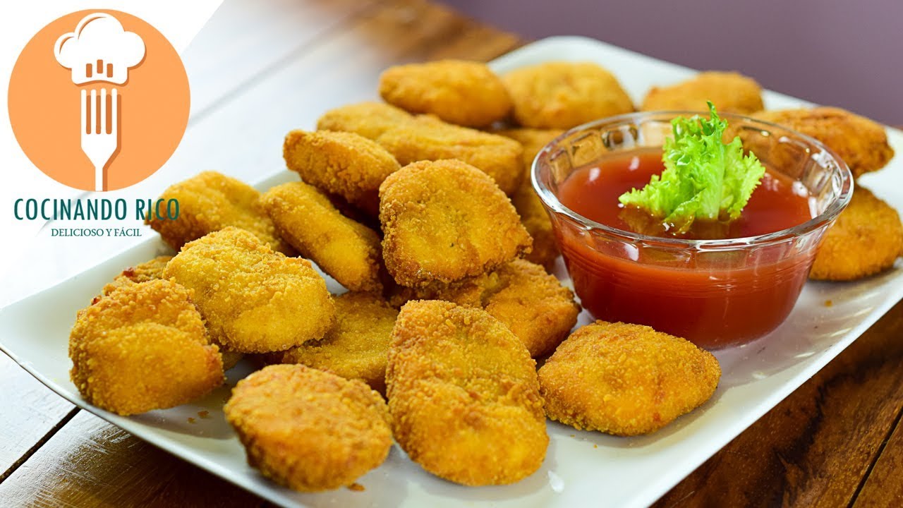 NUGGETS DE POLLO | Receta fácil y rápida - YouTube