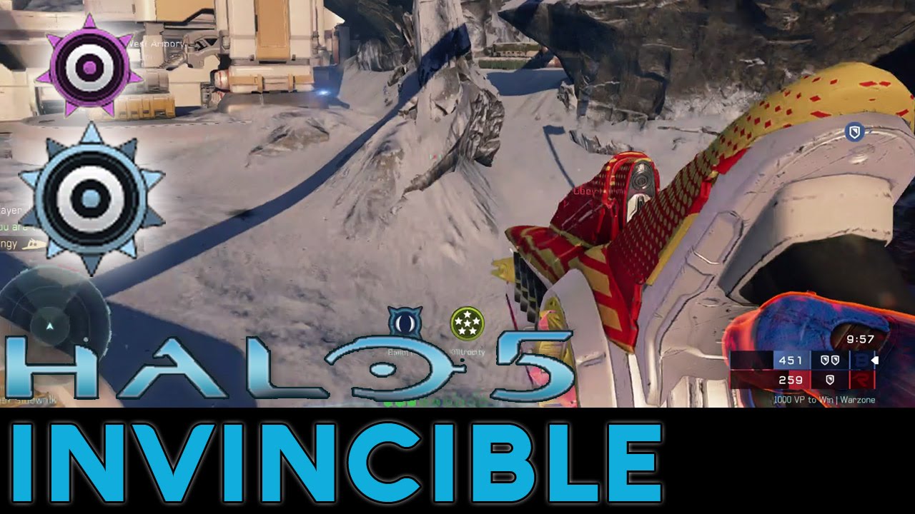 Halo 5: Guardians - Rampage + Invincible with Pistol/Wasp/Blood of ...