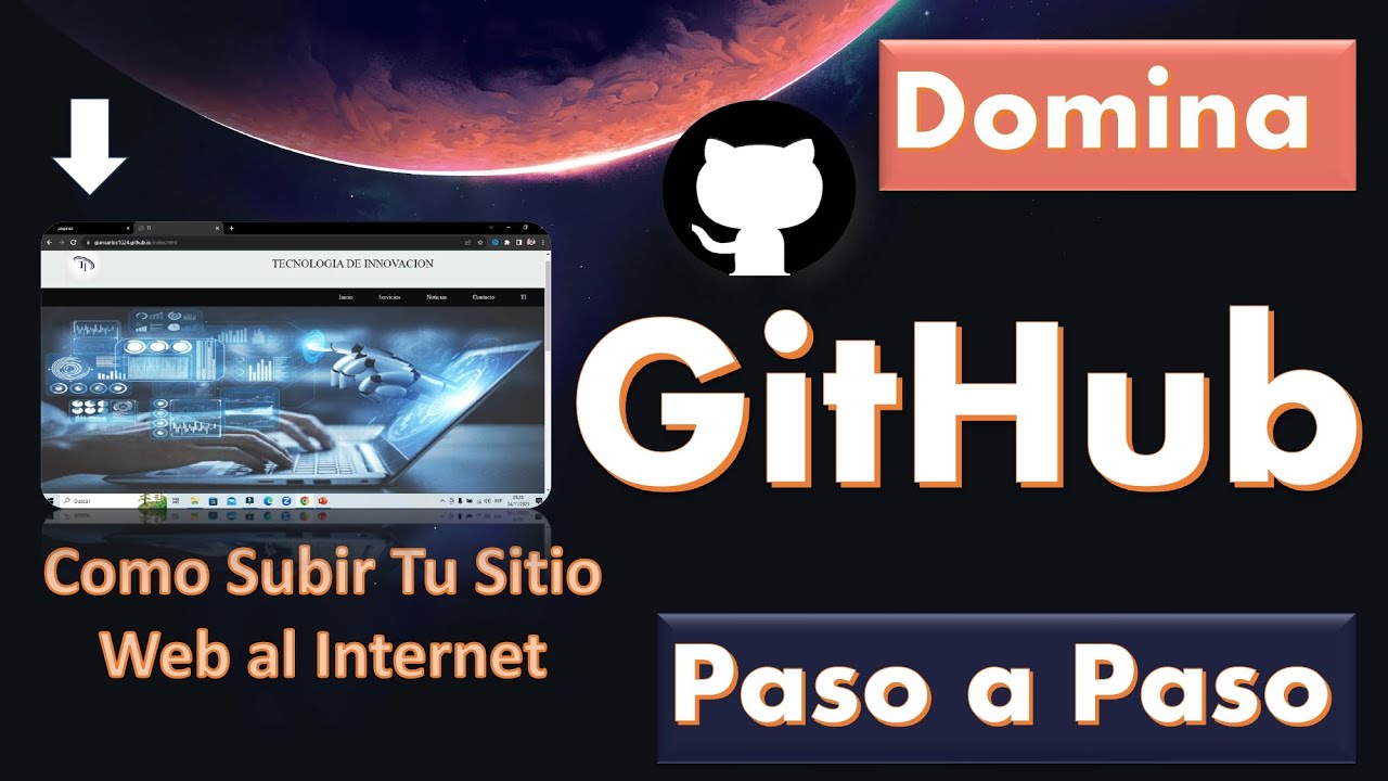 🚀 Publica tu Sitio Web Gratis en 5 Minutos con GitHub Pages - YouTube