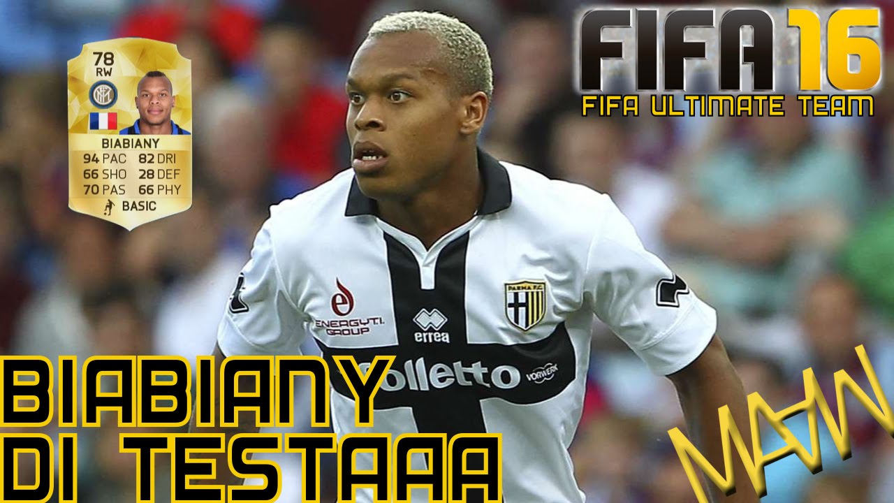 BIABIANY DI TESTA!!! | FIFA 16 FUT #5 - YouTube