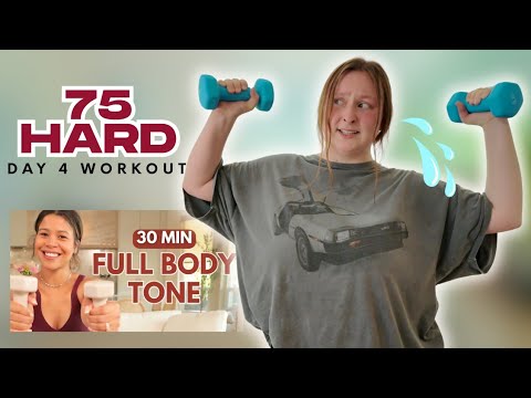Trying GrowithJo Workout on 75 Hard | Beginner Friendly! - YouTube