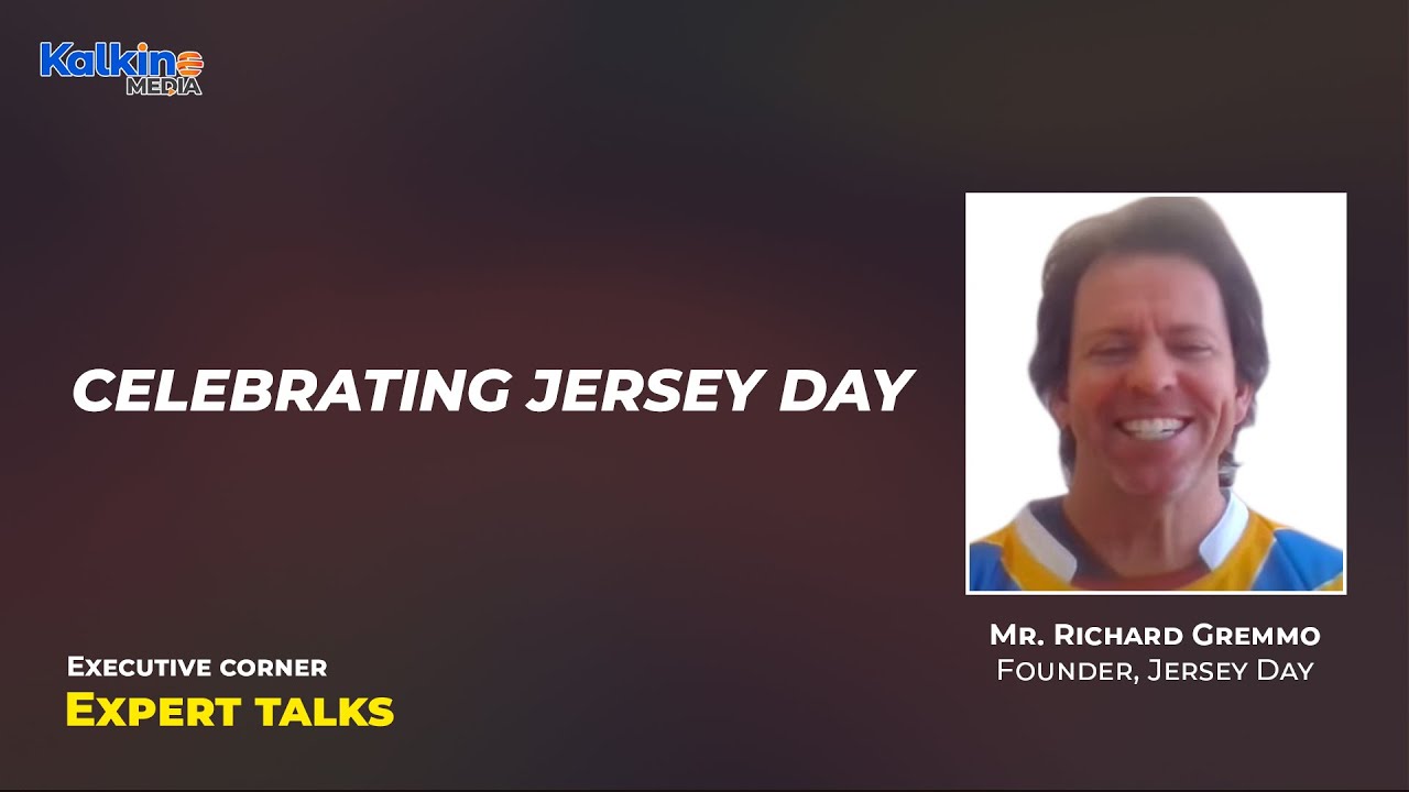 Celebrating Jersey Day - Richard Gremmo - YouTube