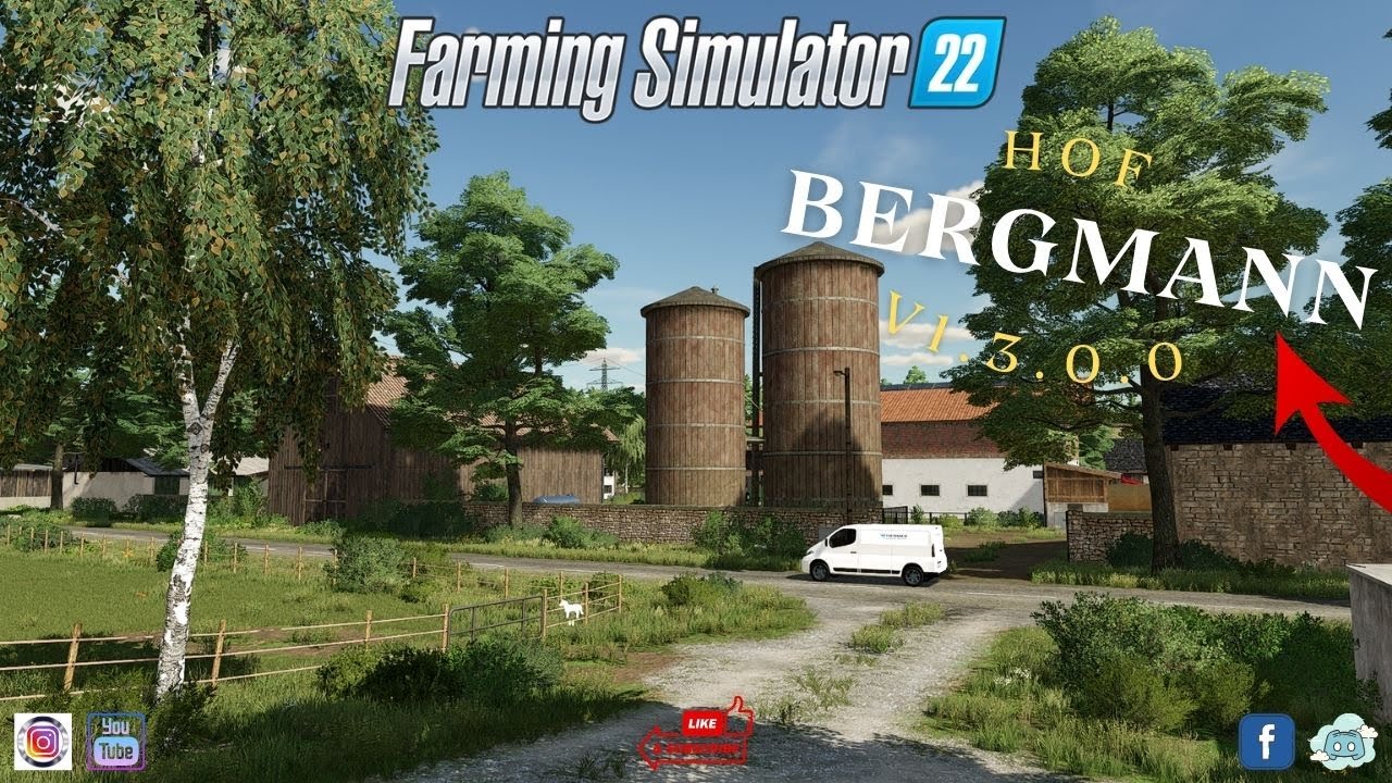 HOF BERGMANN V 1.3.0.0 UNE MAGNIFIQUE MAP !😍 - YouTube