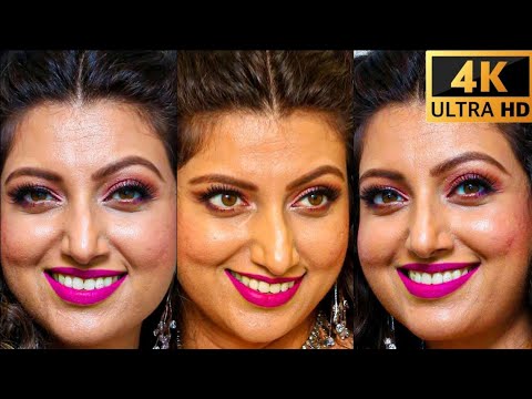 Hamsa Nandini Close Up Face & Lips 4K Video | Hamsa Nandini Hot Vertical Edit 4K | Dream Fann