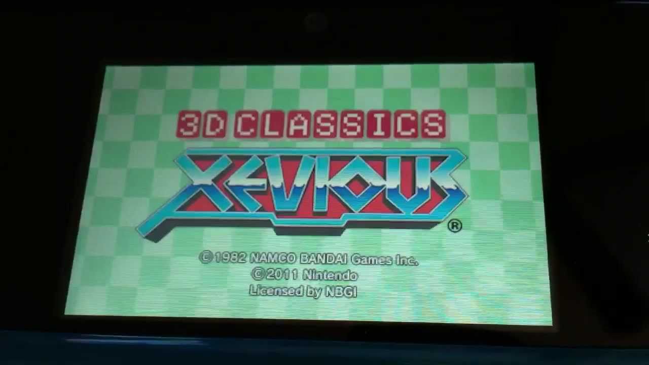 3D Classics Xevious Review - YouTube