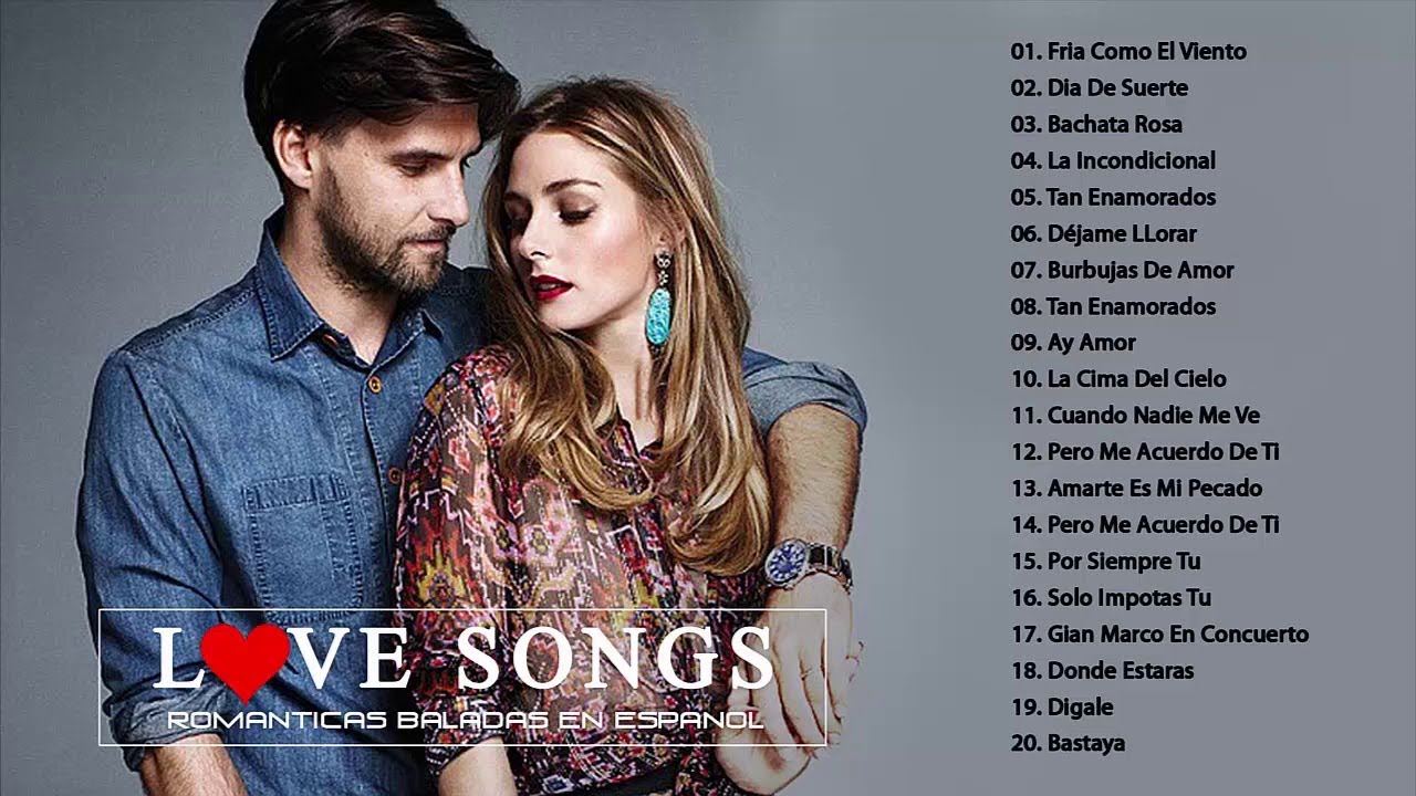 Musica Romantica Canciones De Amor - Mejores Exitos Baladas Romanticas ...