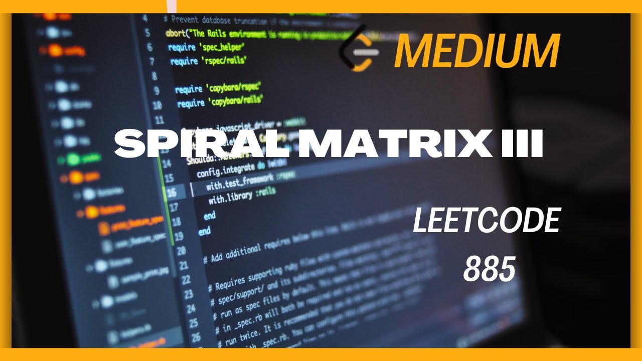 Spiral Matrix III | Leetcode 885 | Medium | C++ - YouTube